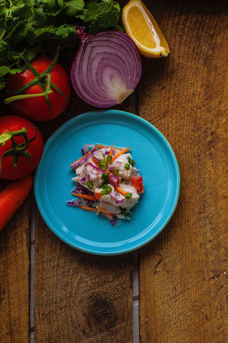 Ika Mata -Island Raw Fish Salad - Cooking With Lei
