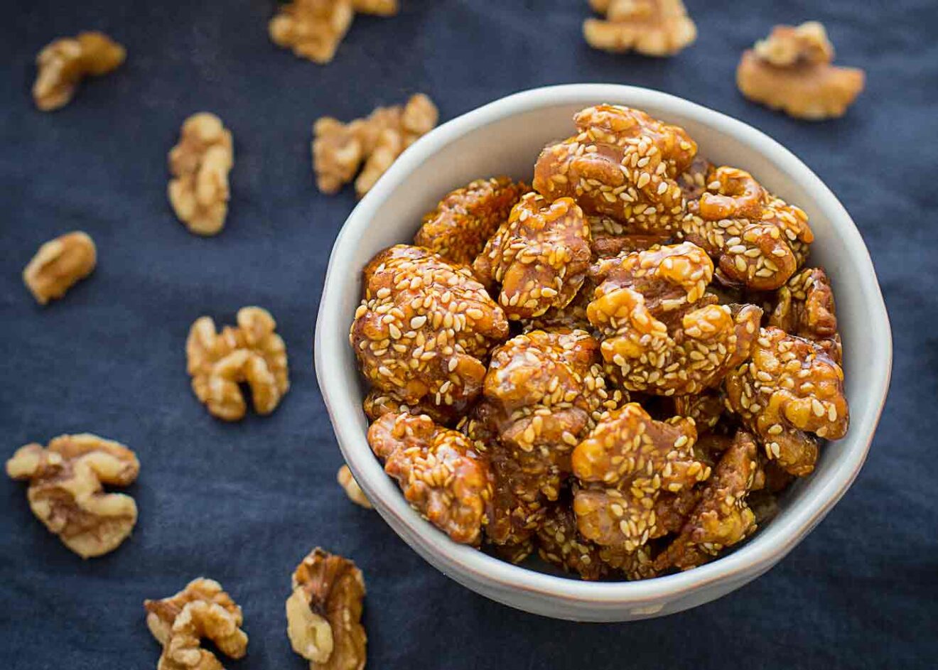 Candied Walnut Recipe - Chinese Style - Cooking With Lei