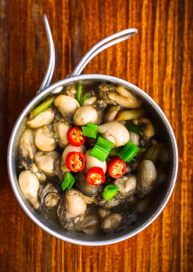 Oyster Recipe Without Shell - Soy Sauce Oysters - Cooking With Lei