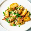 Pan Fried Baby Potatoes With Bacon - Cooking With Lei