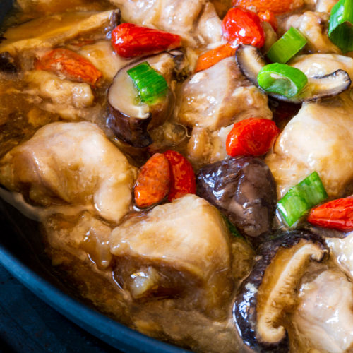 Easy Chinese Ginger And Sesame Oil Chicken - Cooking With Lei