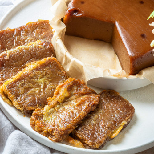 Chinese Sweet Rice Cake - Cooking With Lei