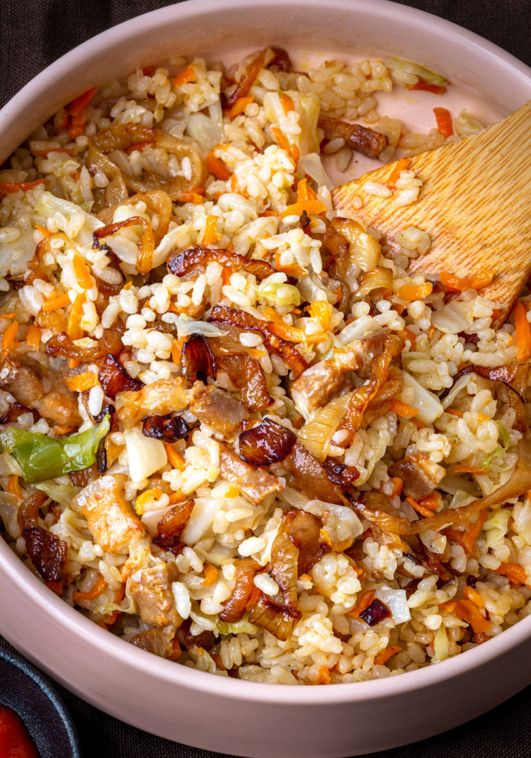 One Pot Rice With Pork And Veggies - Cooking With Lei