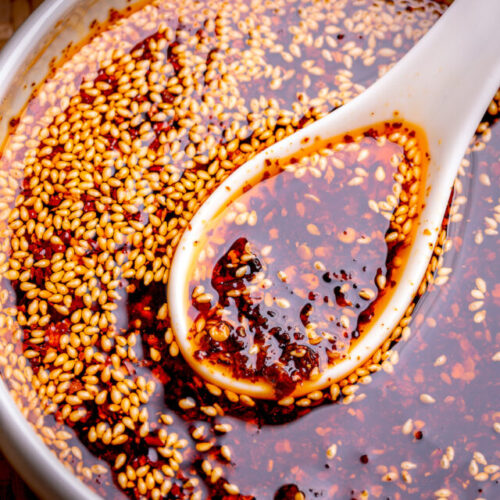 How to Make Chili Oil - Easy Homemade Recipe - Cooking With Lei