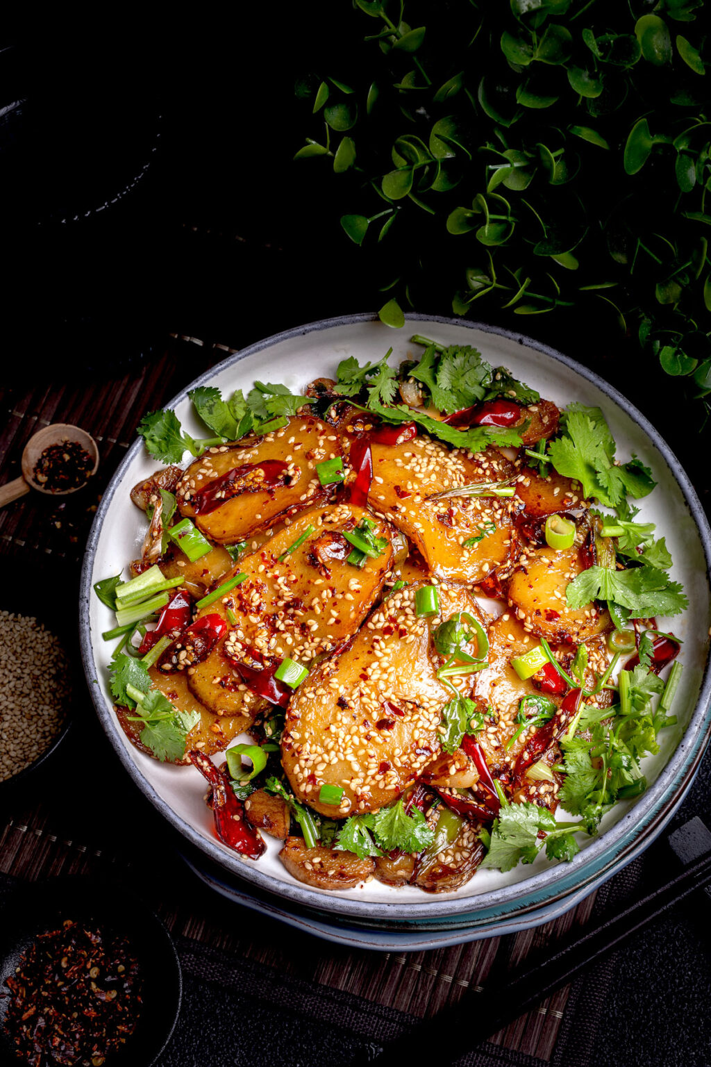 Chinese Spicy Potato Recipe - Cooking With Lei