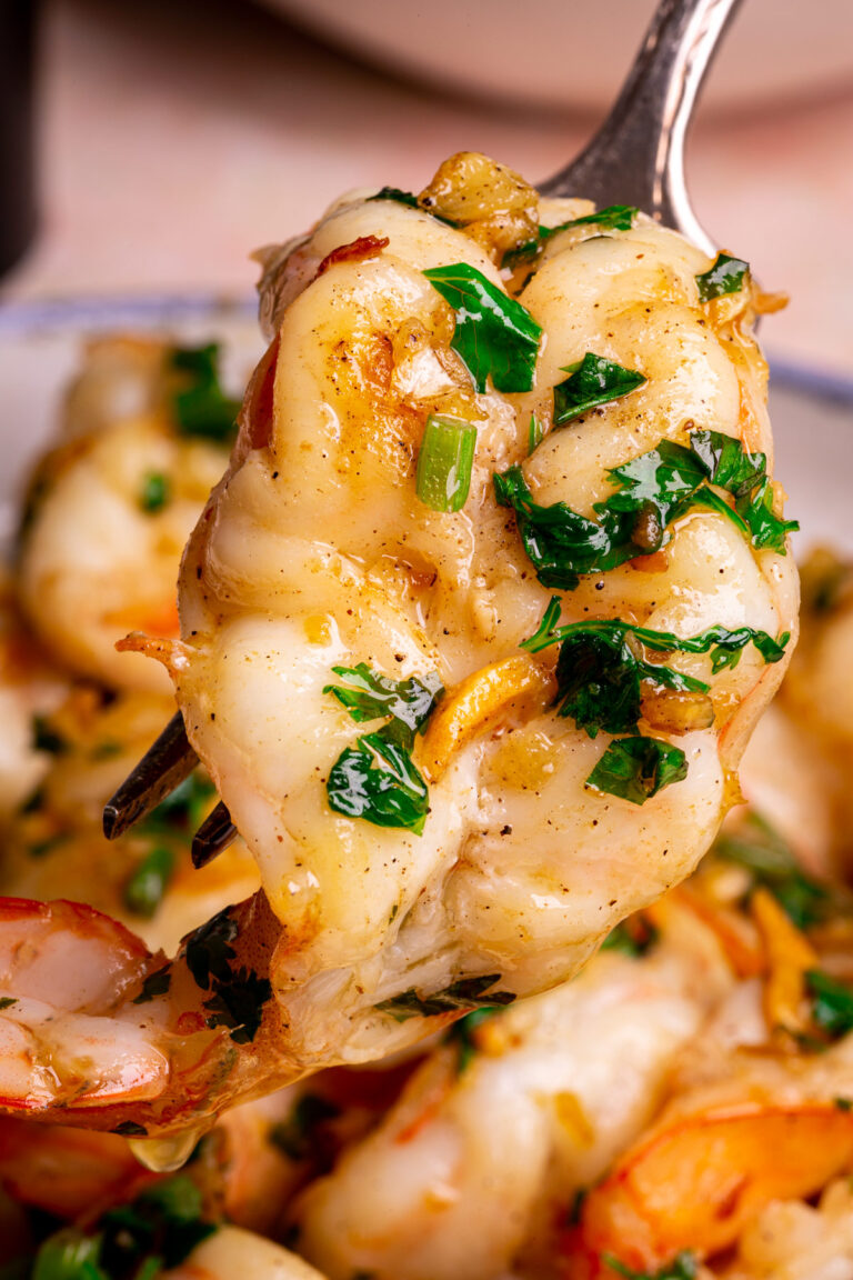 Pan-fried Garlic Butter Shrimp - Cooking With Lei