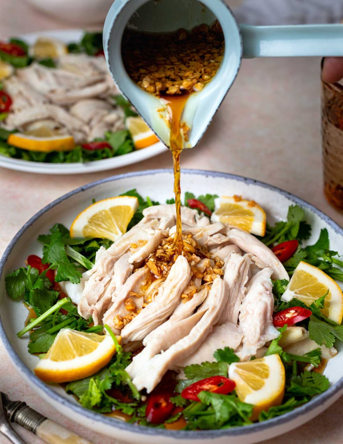 Chinese Chicken Salad - Healthy & High Protein - Cooking With Lei