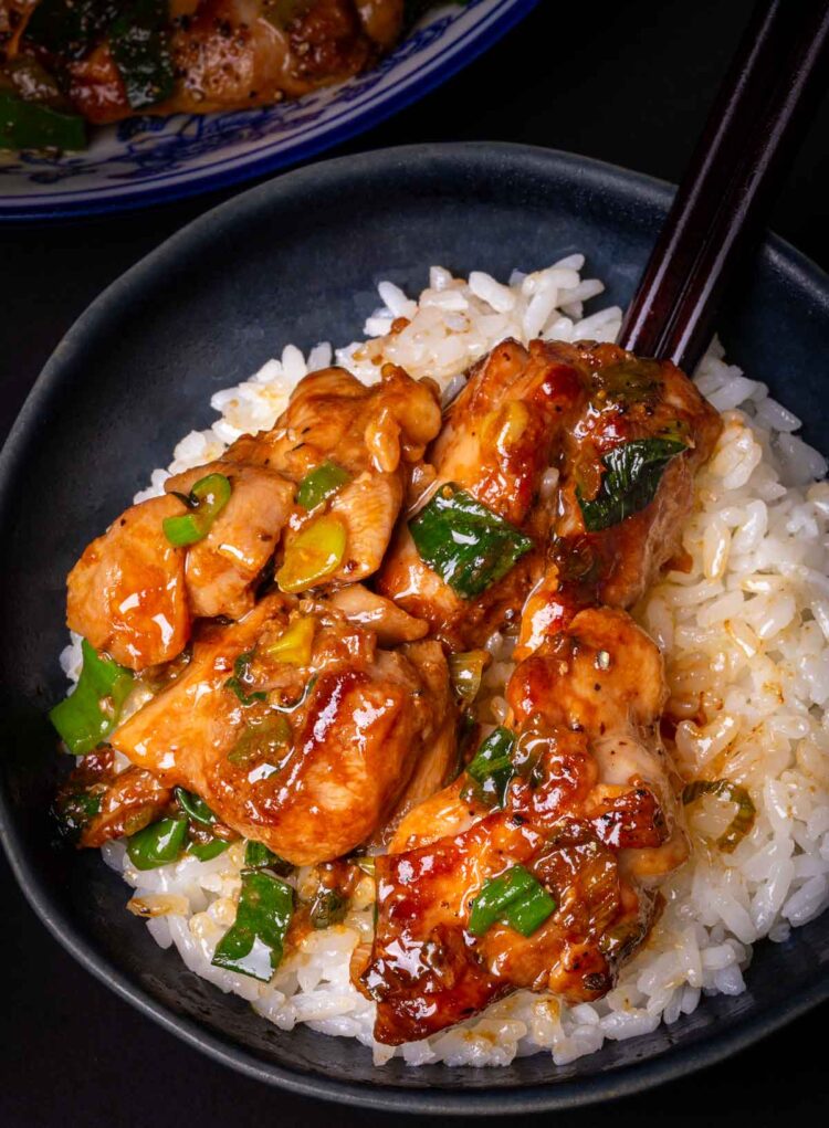 Scallion Chicken - Cooking With Lei