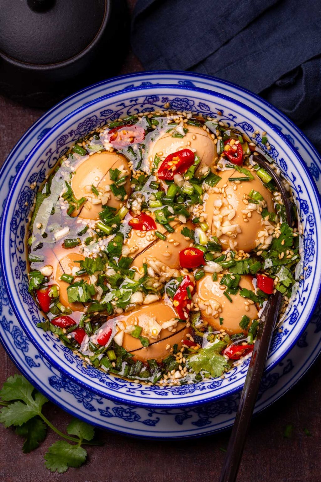 Marinated Eggs - Cooking With Lei