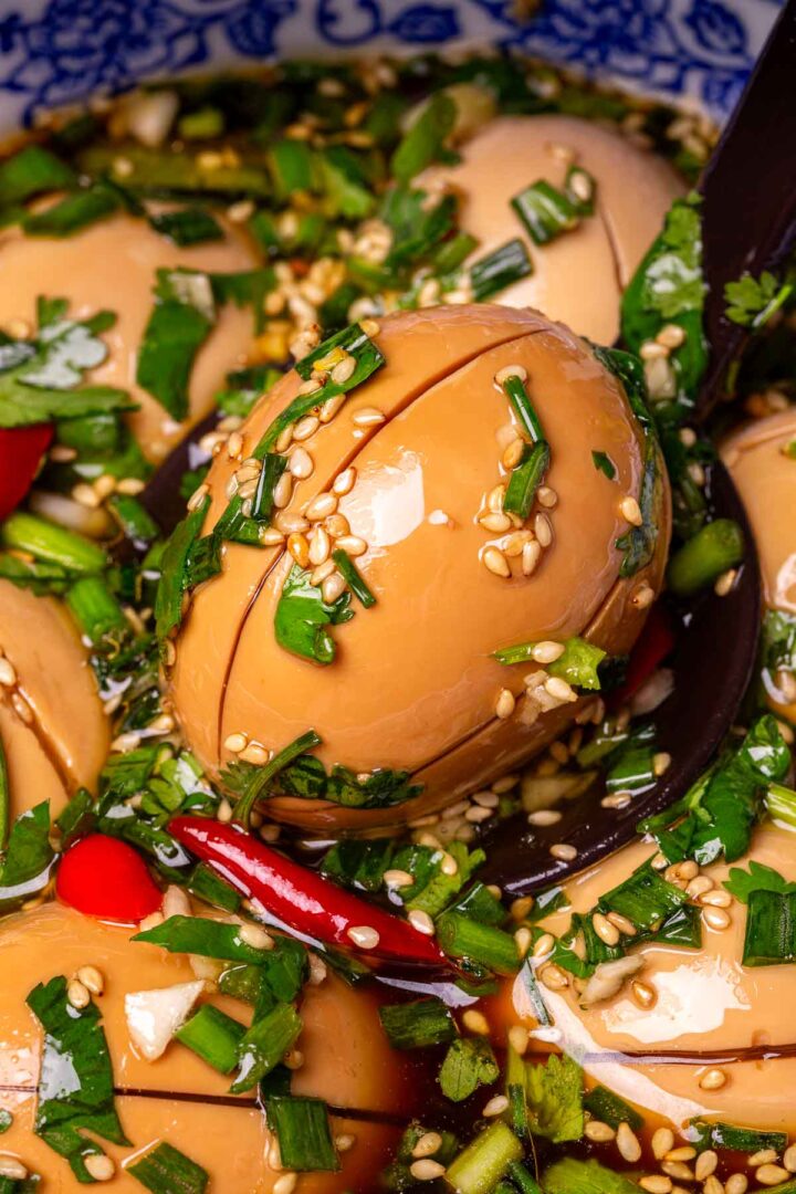 Marinated Eggs - Cooking With Lei