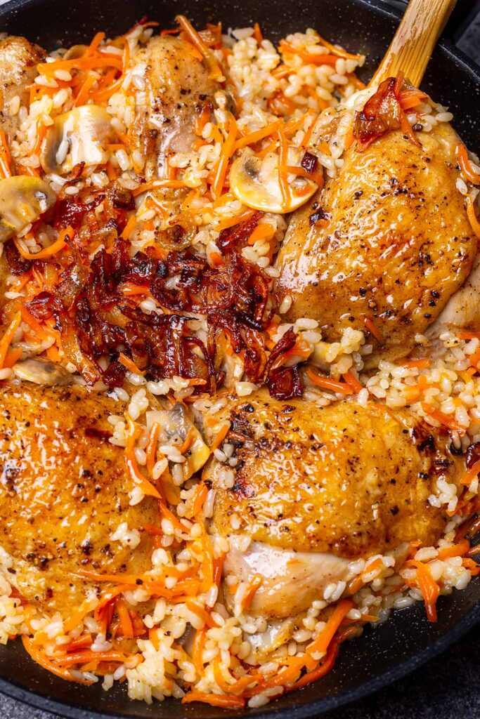 Easy Chicken and Rice One Pot Dish - Cooking With Lei