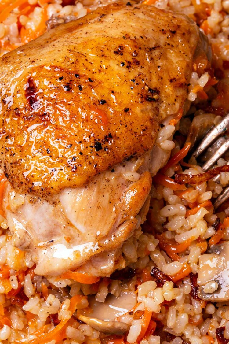 Easy Chicken and Rice One Pot Dish - Cooking With Lei